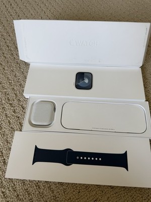 Empty Box Only Apple Watch Series 9 Storm Blue 45mm. Model A2980 | eBay
