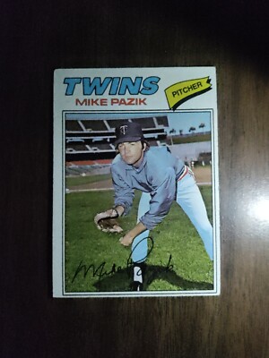 Mike Pazik 1977 Topps Baseball Card #643 ex read description | eBay