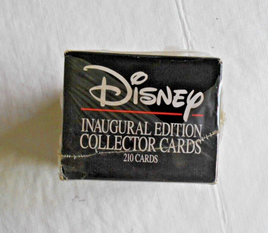 Disney Inaugural Edition Collector Cards - 210 cards in SEALED box ...
