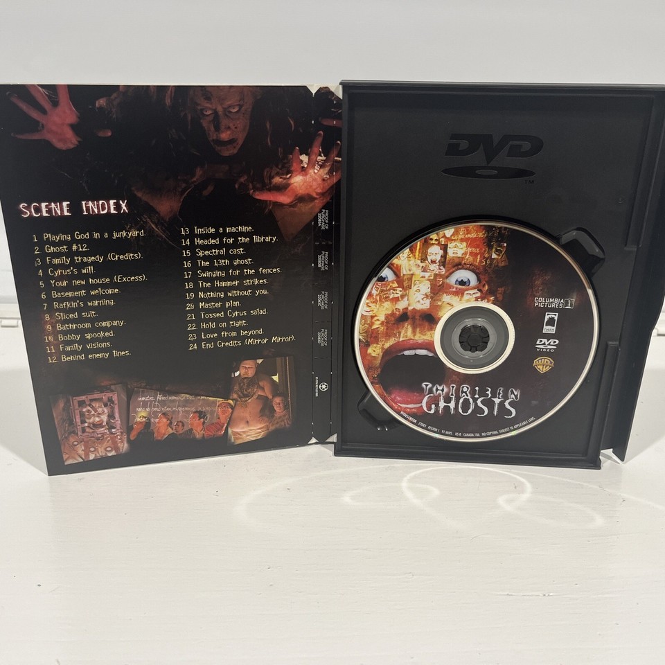 Thirteen Ghosts DVD | Tony Shalhoub Shannon Elizabeth 🍀Buy 2 Get 1 Free ...