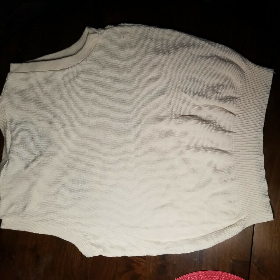 90s John Deere ~ Andrew Rohan Sweater Vest Mens Large Off White V-Neck ...