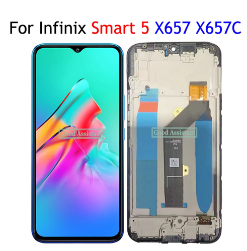 For Infinix Smart 5 X657 X657C Hot 10 Lite X657B LCD Display Touch ...
