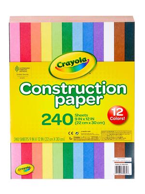 Crayola Construction Paper Pads | eBay