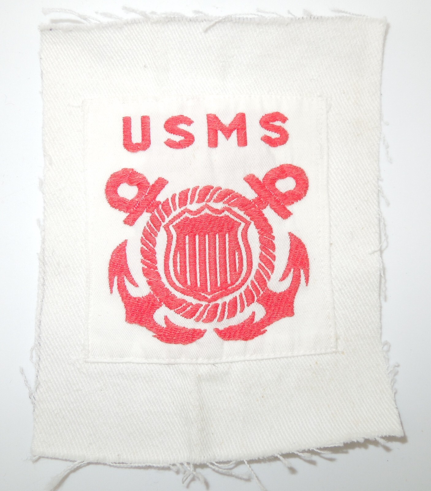 Original USMS Maritime Service Anchor Patch Insignia G10 | eBay