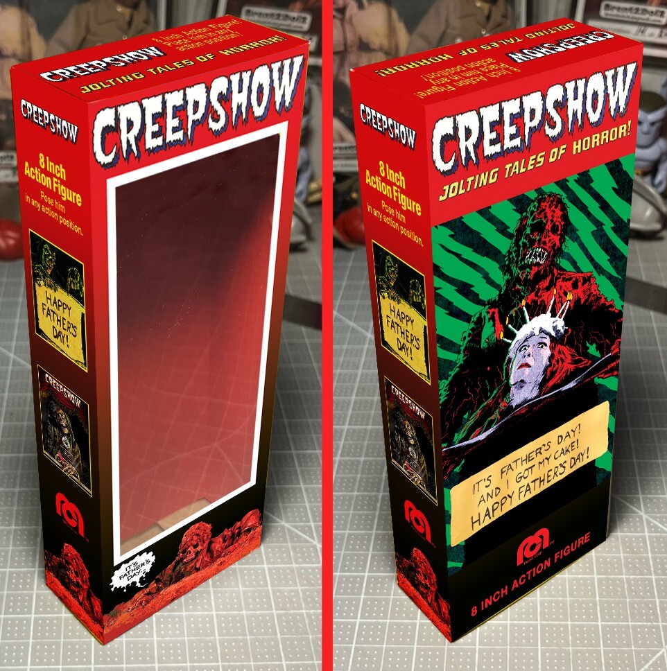 CREEPSHOW FATHER'S DAY 8" MEGO CUSTOM BOX ONLY | eBay
