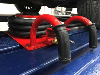 TRIPLE BAG AIR GO JACK 3 TON AUTO BODY FRAME MACHINE RACK PINCH WELD | eBay