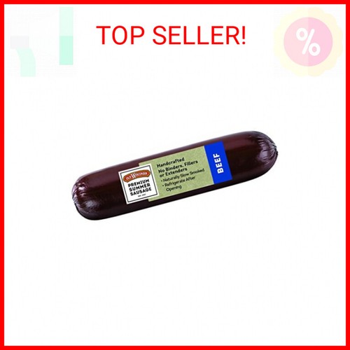 Old Wisconsin Premium Summer Sausage, 100% Natural Meat, Charcuterie ...