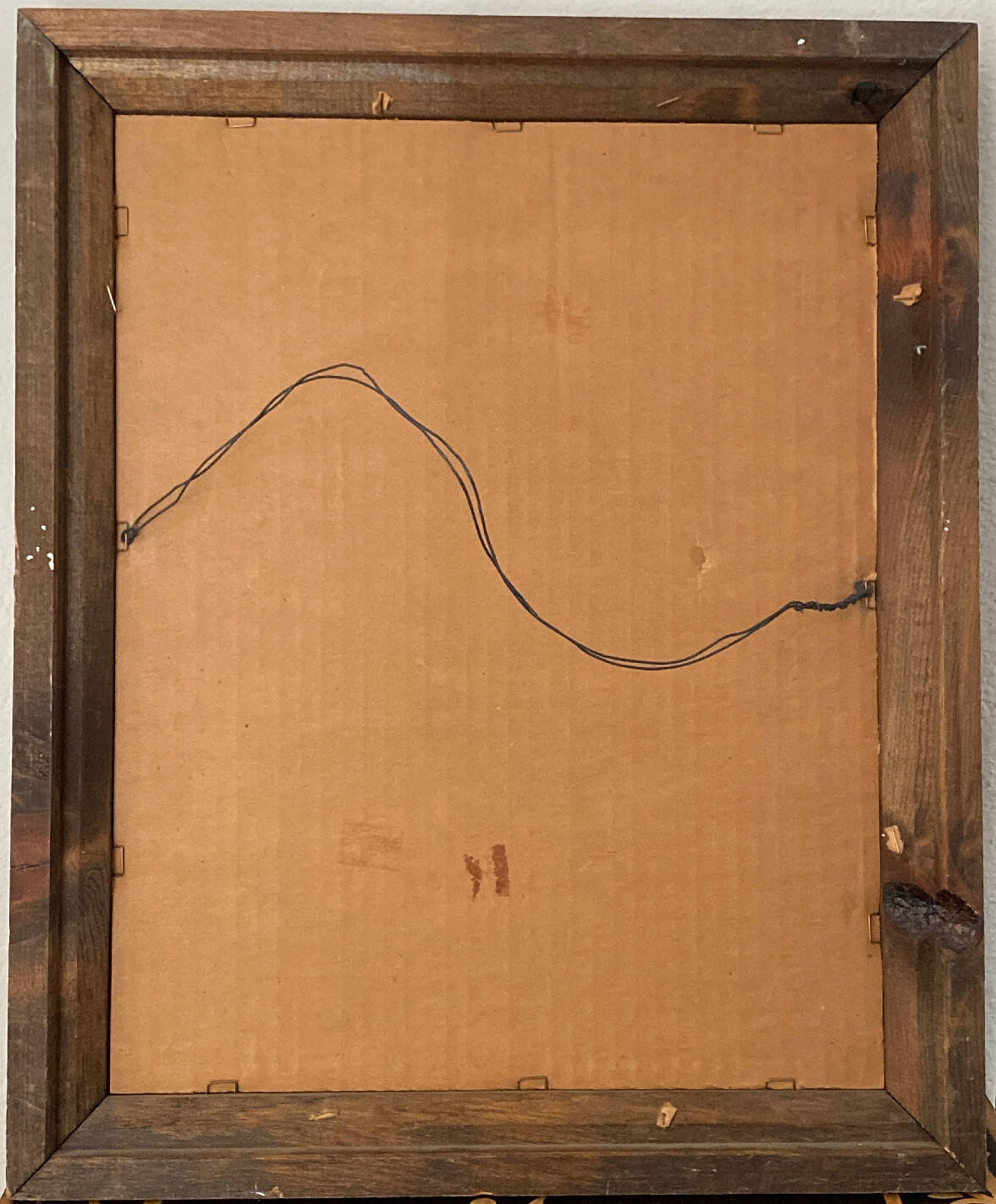 R Hendrickson Signed Vintage Sepia Art Print Wood Framed Woman Mom ...