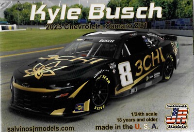 Salvinos JR Models RCC2023 Kyle Busch 2023 Chevrolet Camaro ZL1 3CHI ...