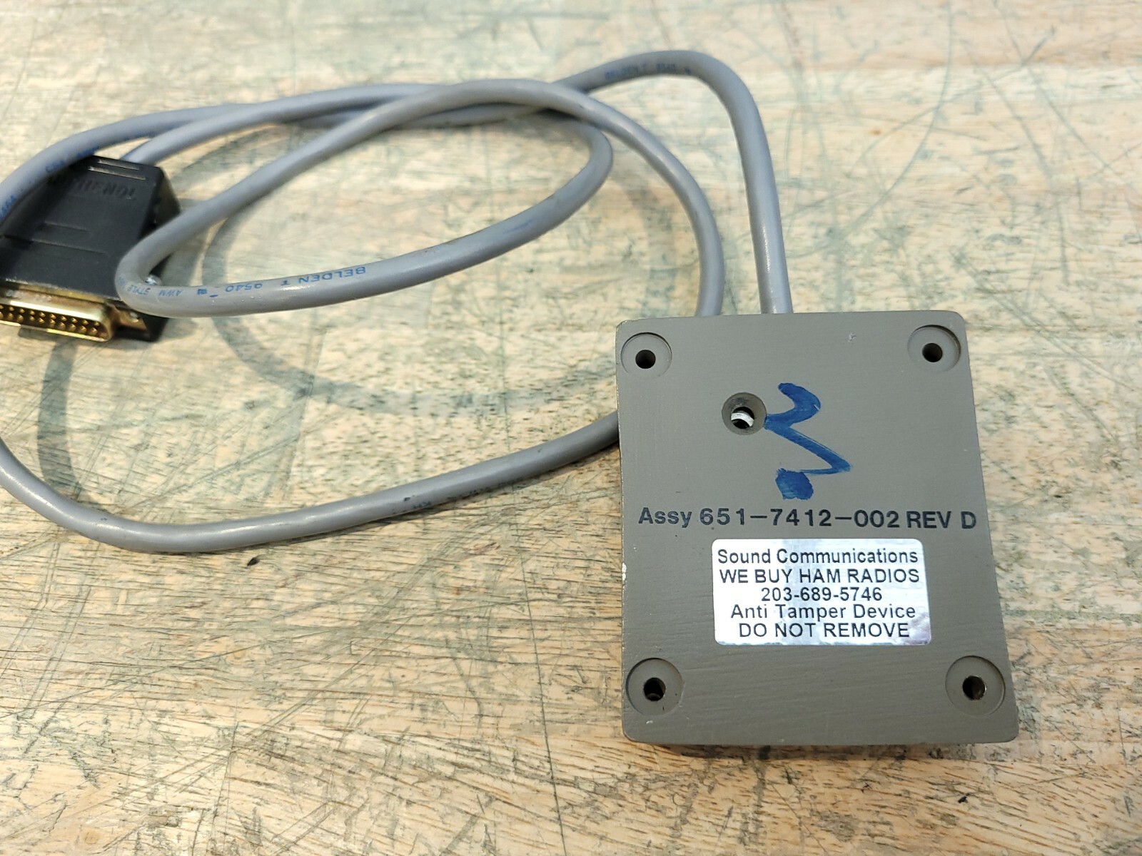 Rockwell Collins KWM-380 HF-380 Remote Keypad AC3805 AC 3805 C OTHER ...