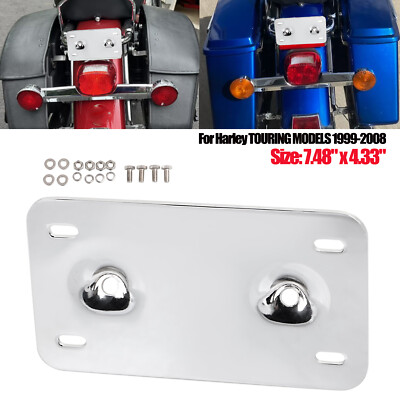 Laydown Layback License Plate Bracket For Harley Road King Classic EFI ...