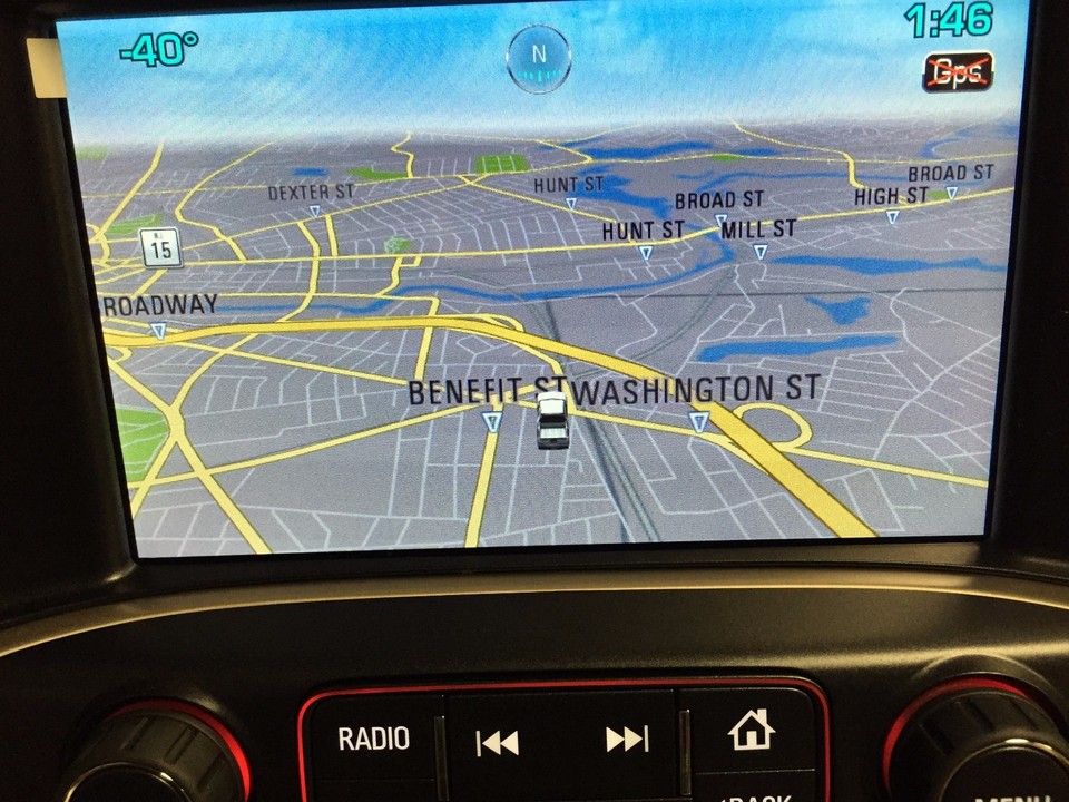 Refurbished 2014-15 OEM GMC Sierra navigation IO5-IO6 upgrade I05 I06 ...