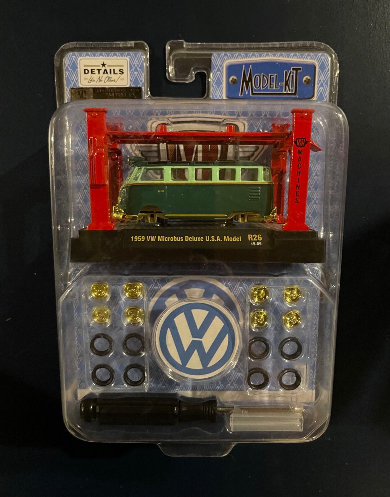 M2 1959 VW Microbus Deluxe USA Model Kit R26 750 Pieces CHASE!! | eBay