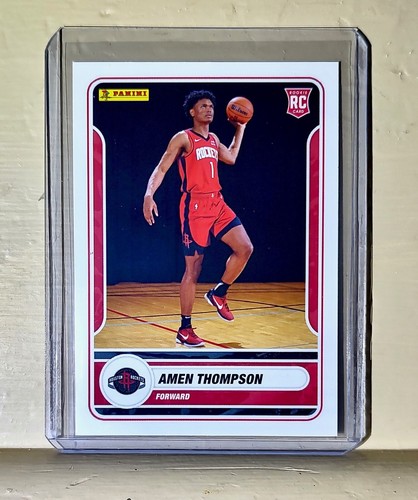 Amen Thompson 2023-24 Panini NBA Basketball #74 Rookie Card Houston ...