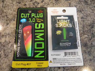 SIMON Hawken CUT PLUG 3.0 UV “COPPER MEXI” Super bait | eBay