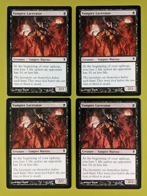 Vampire Lacerator x4 Zendikar 4x Playset Magic the Gathering MTG | eBay