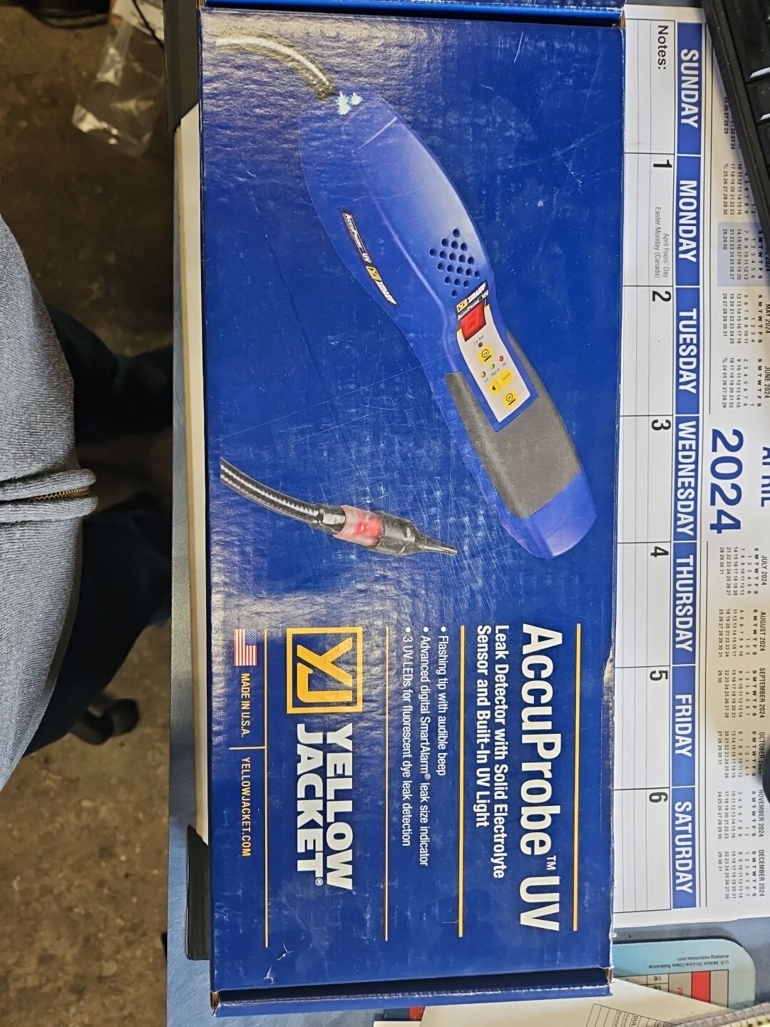 YELLOW JACKET ACCUPROBE UV LEAK DETECTOR 69336 | eBay