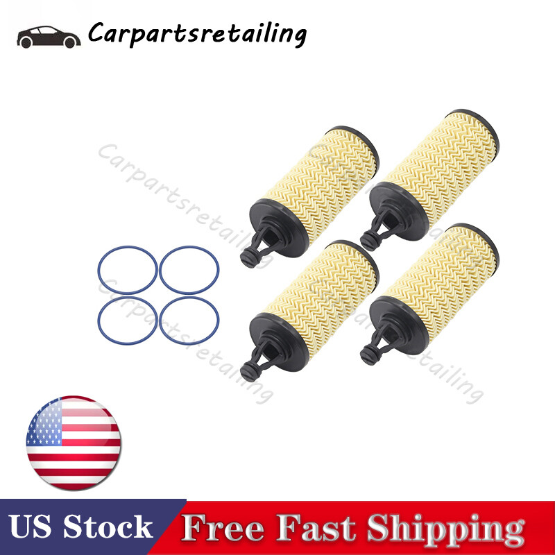 4/set Oil Filter 000311401 Fit For Maserati Ghibli Quattroporte Levante ...