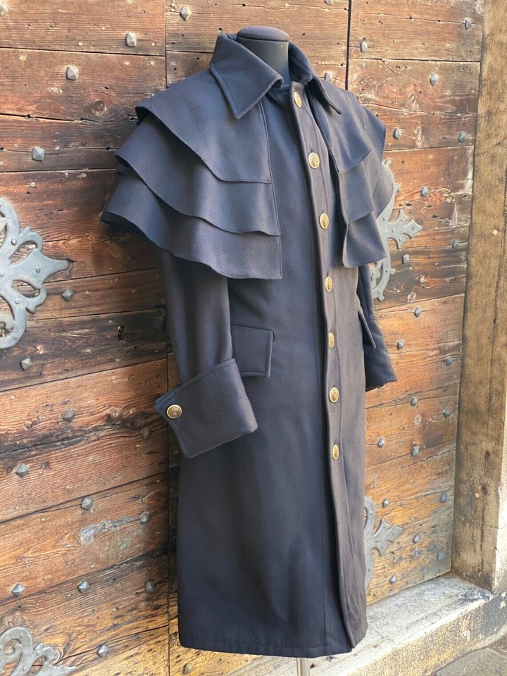 Men's Redingote, Wool Coat, Early 19th Century Coat | eBay