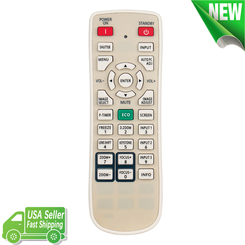 N2QAYA000039 Replace Remote Control for Panasonic Projectors PT-EX500U ...