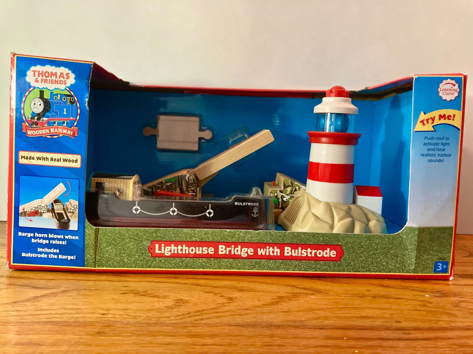Thomas & Friends Wooden Railroad Lighthouse Bridge w/ Bulstrode IN ...