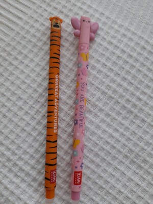 2 Stylos LEGAMI . Nouveauté . Tigre et Papillon . Edition limitée | eBay
