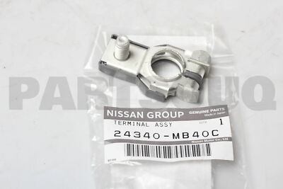 24340MB40C Genuine Nissan TERMINAL ASSY-BATTERY 24340-MB40C | eBay