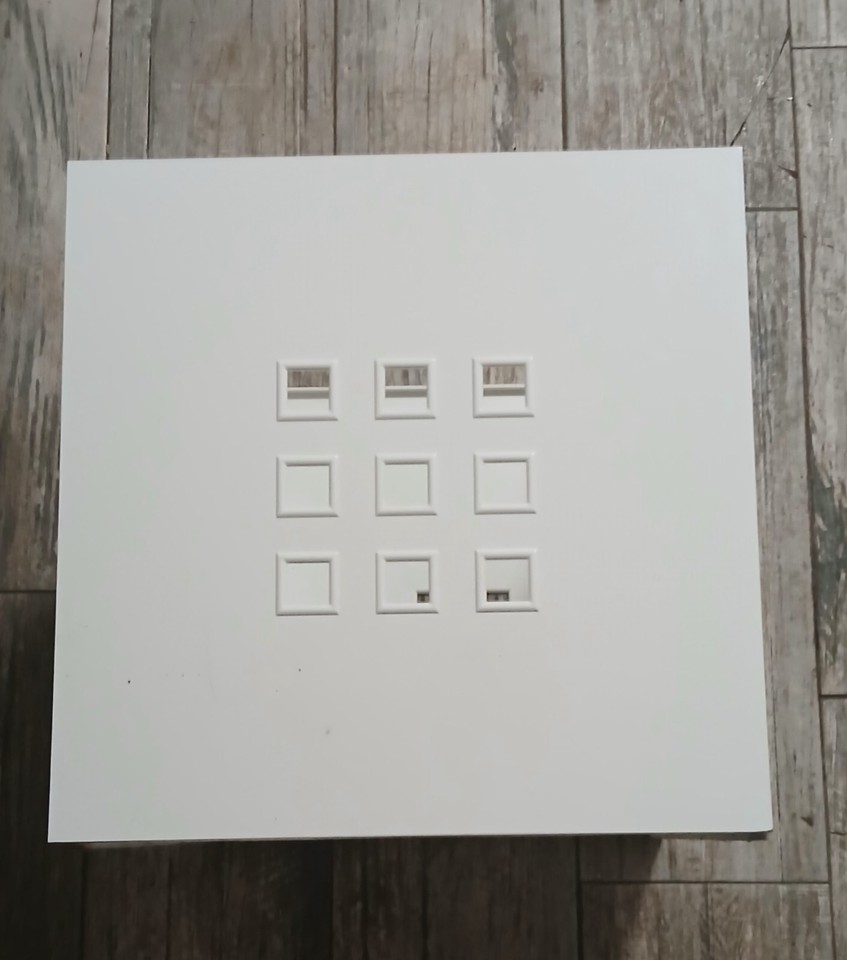 IKEA LEKMAN Storage Organize Bin Box 13x13x14.5 White 102.471.38 ...