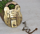 Security Lock and Keys, Home Decor, Iron Padlock, Rare Indian Lock ...