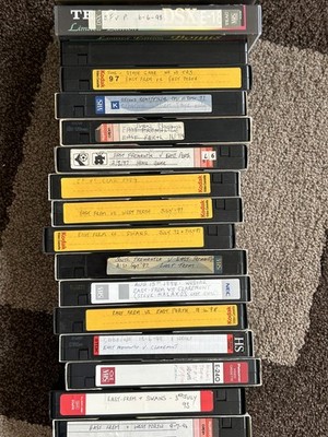 WAFL VHS Recorded Football Tapes 1990s AFL x20 | eBay Australia