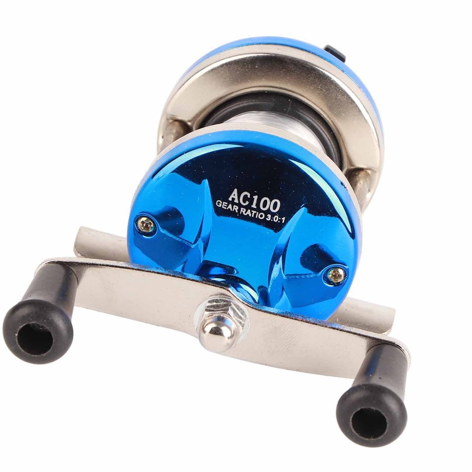 DrumType Wheel Horizontal With Line Lure Reel Ice Fishing Wheel Fishing ...