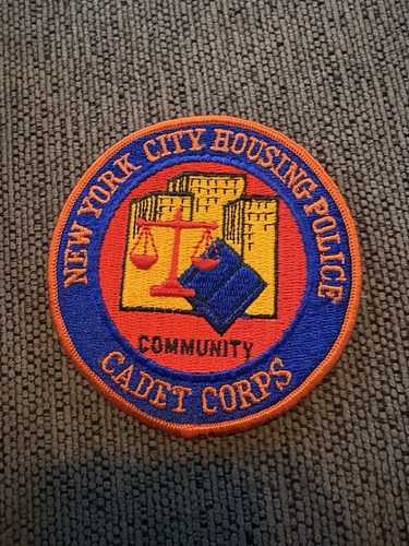 OLD NYPD HOUSING POLICE CADET CORPS PATCH | eBay
