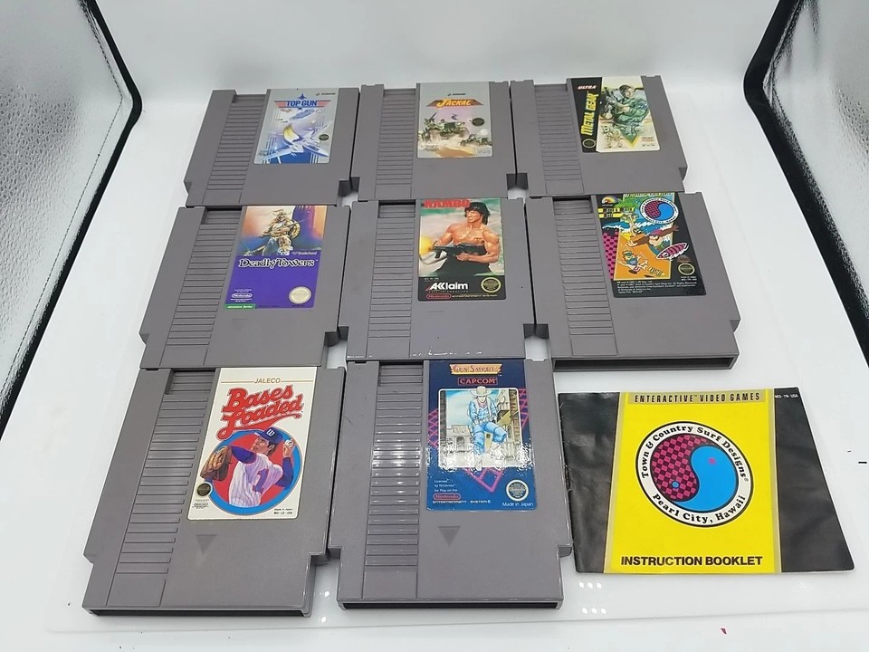 NES Game Lot (8) Games | eBay