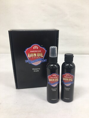 American Gun Oil for lubricating firearms / guns two 4oz bottles | eBay