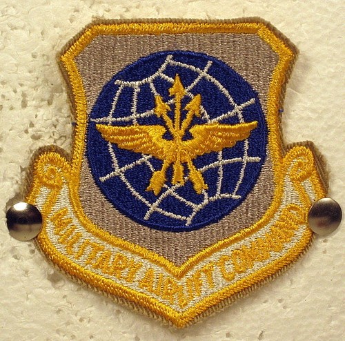 USAF Air Force Military Airlift Command Insignia Badge Patch Full ...