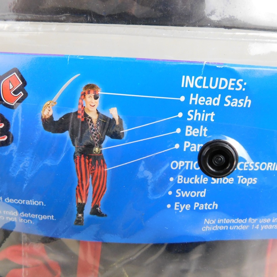 Pirate Mate Men's Buccaneer Halloween Cosplay Costume - Standard #3050 ...