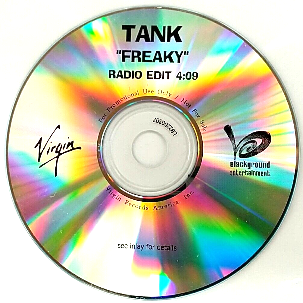 (CD) Tank – Freaky, Promo, Single, Blackground Entertainment, Virgin ...