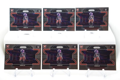 (6 Cards) 2022 Prizm WWE Base Horizontal #54 Amale NXT UK S5920K | eBay