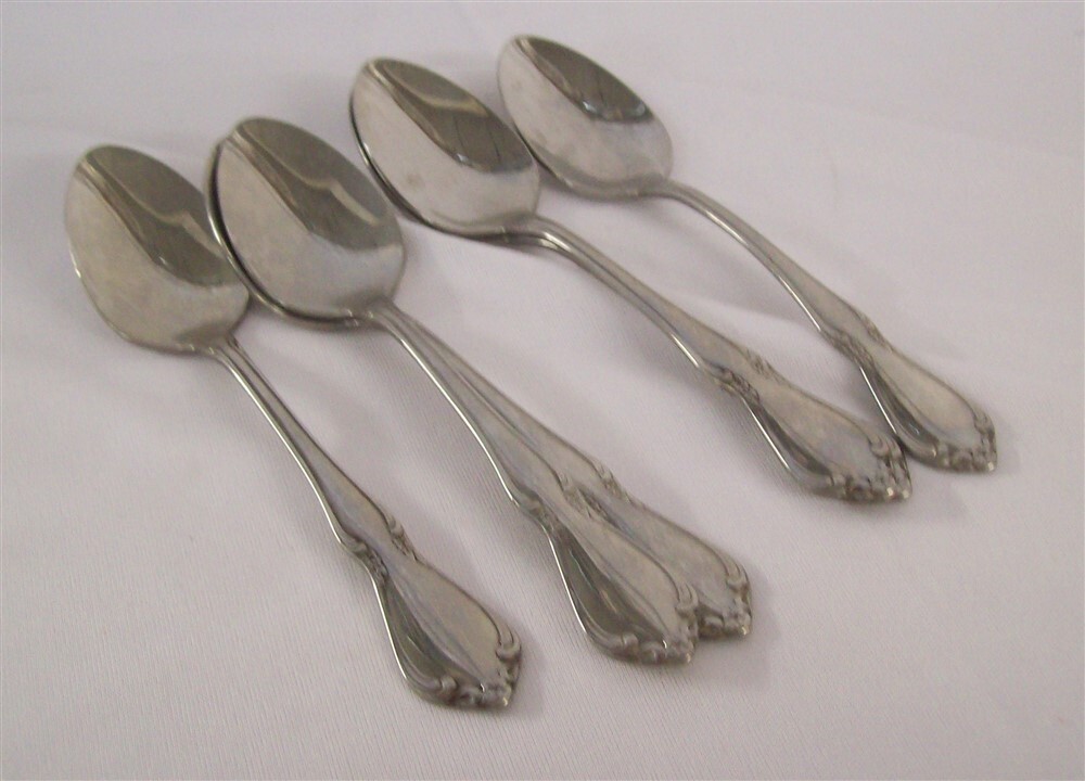 Restaurant Supplies 24 Stainless Teaspoons Flatware Silverware ...