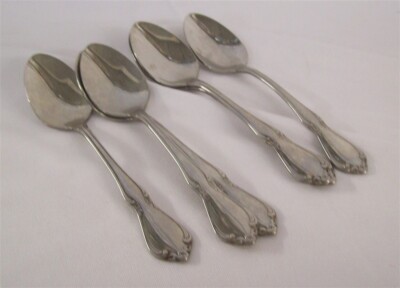 Restaurant Supplies 24 Stainless Teaspoons Flatware Silverware ...