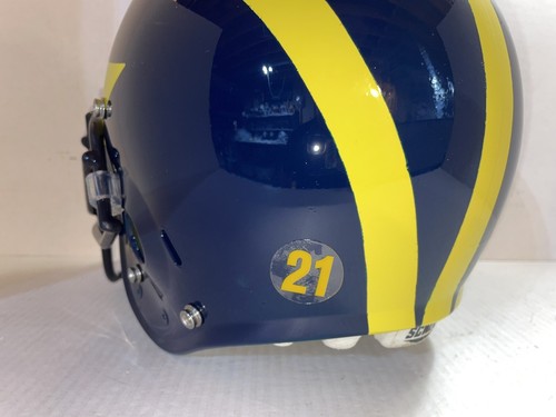 Vintage Michigan Wolverines Schutt Air Advantage Football Helmet Full ...