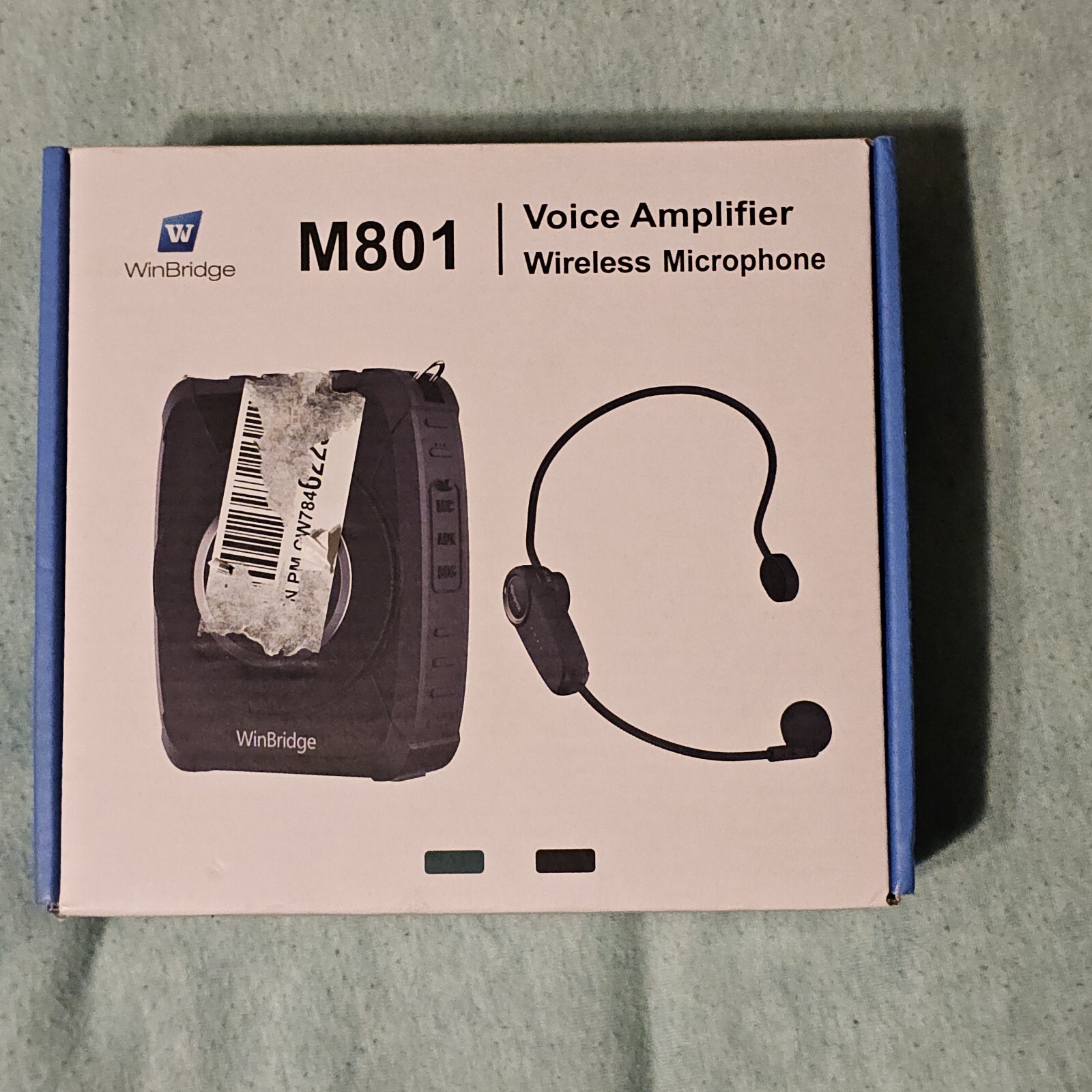 Unused Open Box- WinBridge M801 Bluetooth Voice Amplifier. | eBay