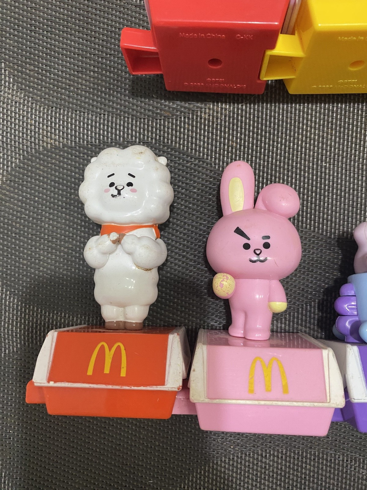 McDonald's BTS Figure BT21 Loose Complete Full Set | eBay