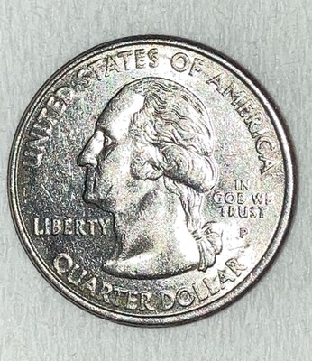 2000 P South Carolina State Quarter Strike Through Words Obverse Error ...