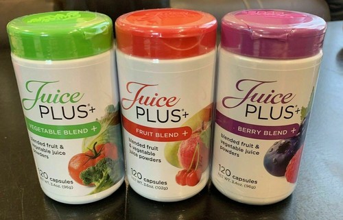 Juice Plus Trio Vegetable Berry & Fruit Blends 360 Capsules 2 Mo Supply 01/2024 | eBay