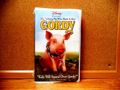 DISNEY'S GORDY (VHS #4369) NEW CLAMSHELL, Doug Stone, Tom Lester ...