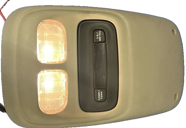1994-1998 Dodge Ram Overhead Console Dome Light Digital Display Storage ...