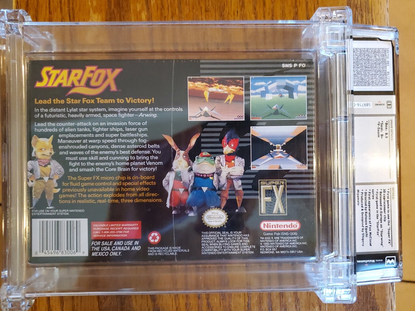 Star Fox (Super Nintendo Entertainment System, 1993) - Japanese Version ...