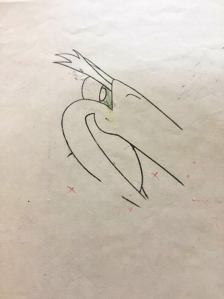 Muka Muka Paradise UIBA SHIKANTANI, ROCK 'N Anime Cel A19 w/ Genga ...