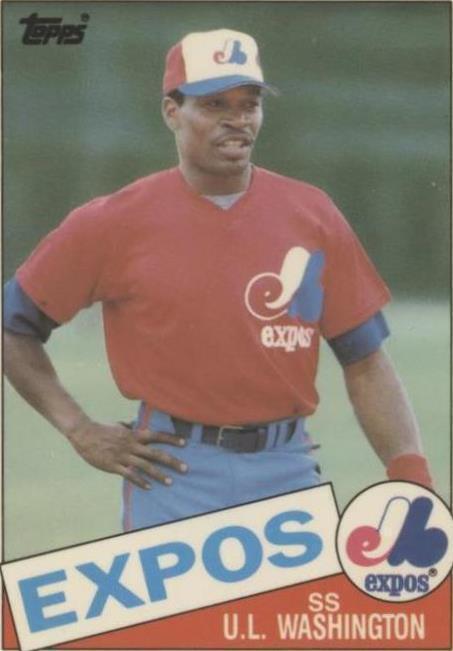 1985 Topps Traded - U.L. Washington #128T Collector's Edition (Tiffany ...